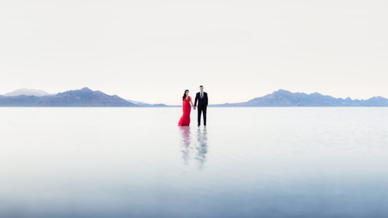 Stunning Examples of Reflection Photography at Weddings - Wedding Maps